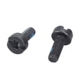 2Pce Sturdy Steel Sawed Replacement Screws Portable Fit Convenient for ...