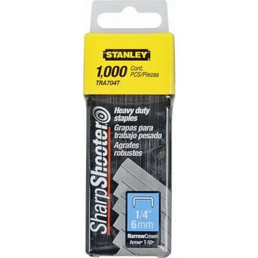 STANLEY TRA706TCS 3/8" Heavy-Duty Staples, 1500 Count - Walmart.com