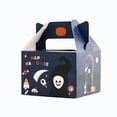 10pcs Cartoon Halloween Printed Portable Paper Treat Box, Sturdy ...