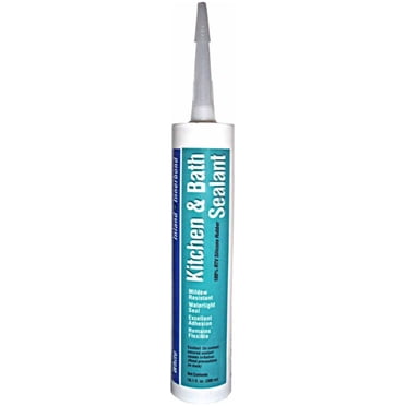 Loctite Re-New Waterproof Caulk Sealant for Kitchen & Bath, 3.3 oz Tube ...