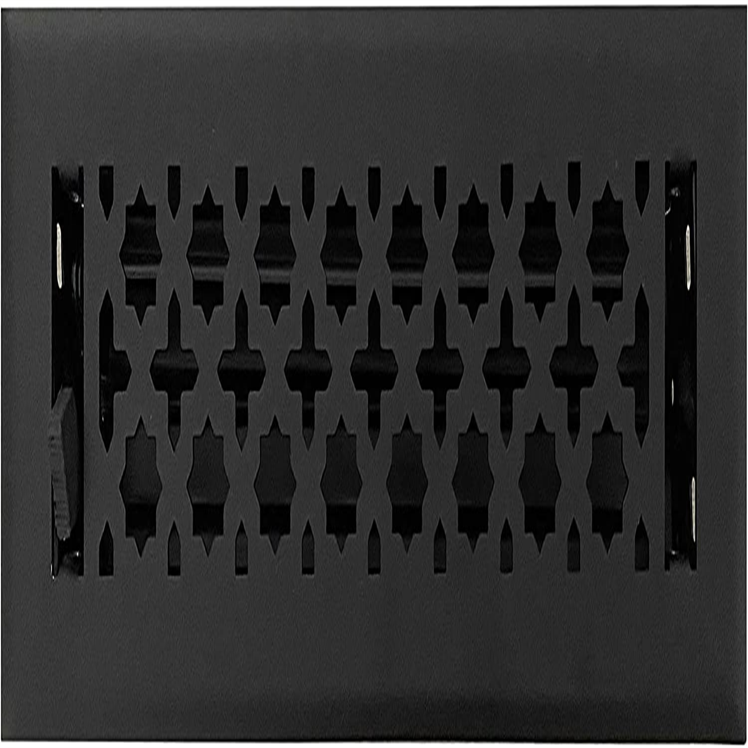 Gothic Design,- Floor Vent vers Size, Textured Finish, Metal Damper ...