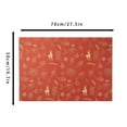 Lssam Premium Recyclable Kraft Christmas Wrapping Paper Roll - Retro ...