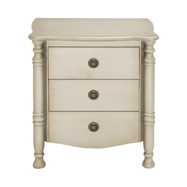 Customary Styled Fancy Wood Side Chest - Walmart.com