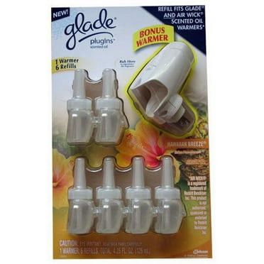 Glade PlugIn Plus Air Freshener Starter Kit, Scented Oil for Home and ...