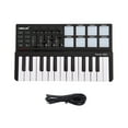 Worlde Panda mini Portable Mini 25-Key USB Keyboard and Drum Pad MIDI ...