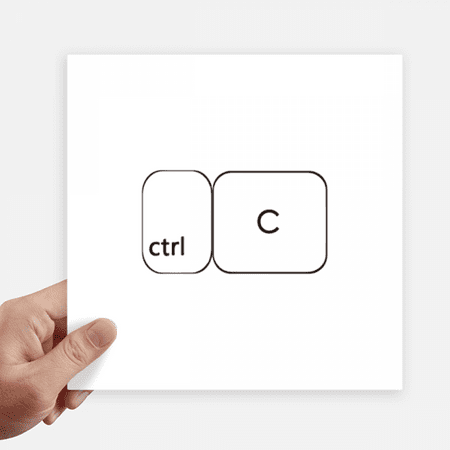 Keyboard Symbol ctrl C Sticker Tags Wall Picture Laptop Decal Self adhesive | Walmart Canada