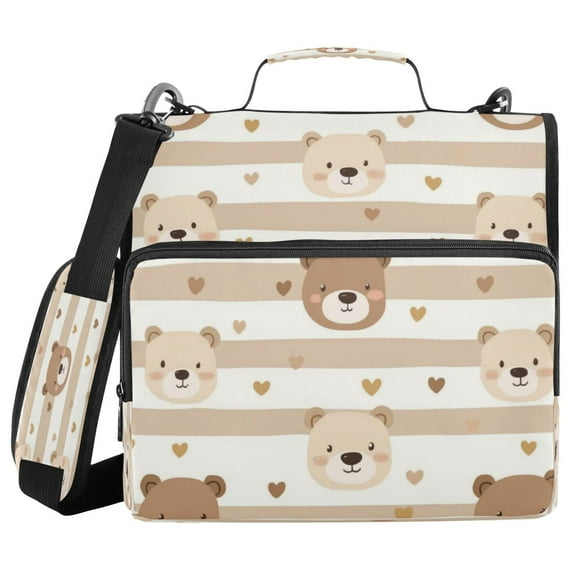 Cambridge 3-Ring Zipper Binder with Notepad, Calculator, Pockets, 200 ...