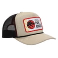 Bioworld Jurassic Park Ranger Trucker Hat, Tan Polyester, Adjustable ...
