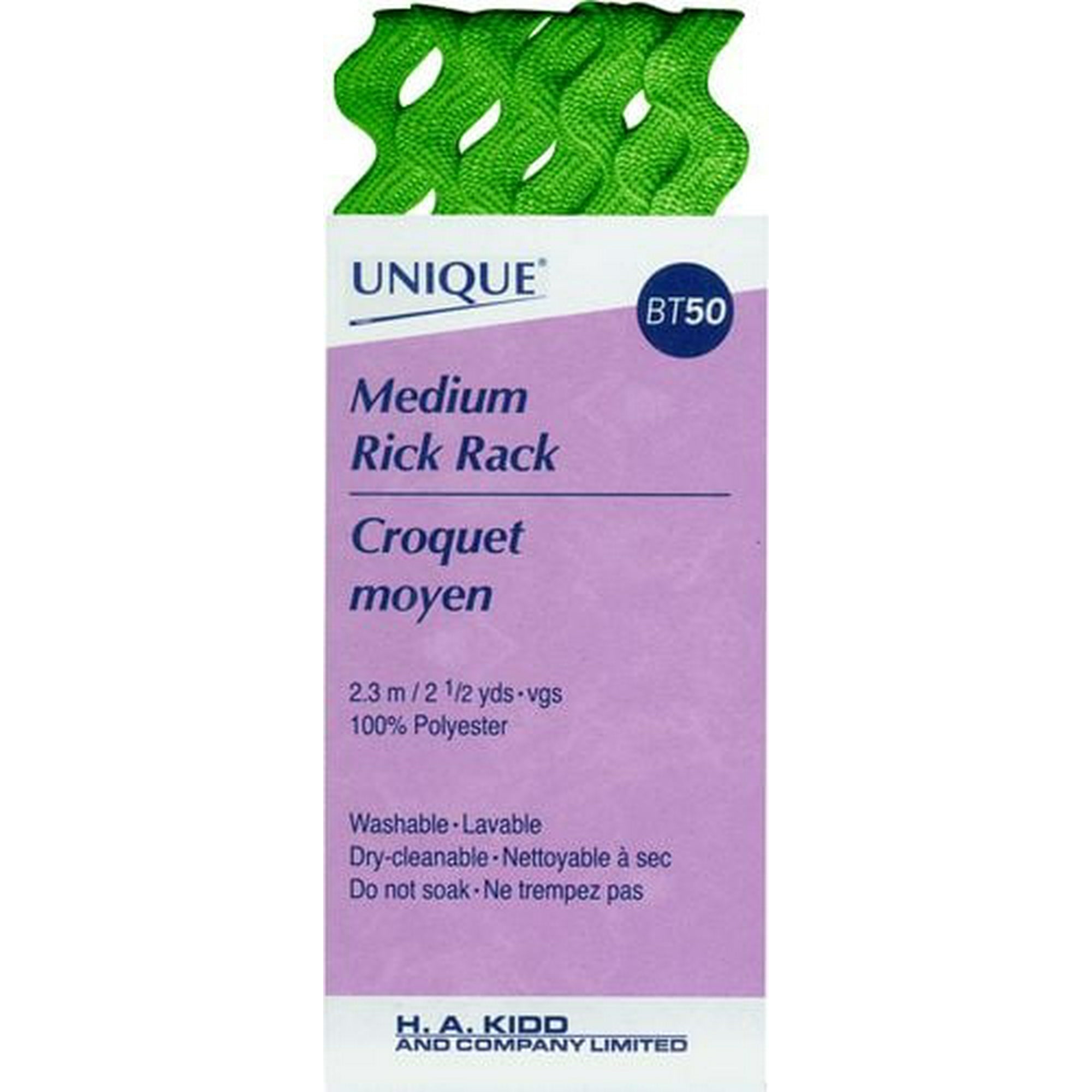 Click here for Unique Pretzels Unique Medium Rick Rack  6mm X 2.3... prices