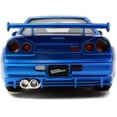 Jada Toys Fast & Furious Die-cast Collectible: 1:24 Brian's 2002 Nissan ...