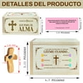 Wooden Bible Verse Prayer Box Luz Para El Alma, Maple Wood Faith ...