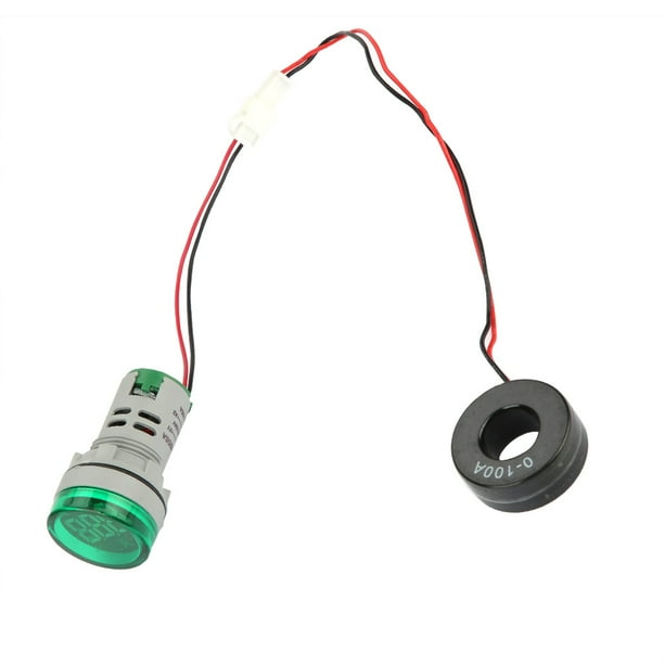 Ammeter,0-100A Digital Ammeter AC Ammeter Indicator AC Current Meter ...