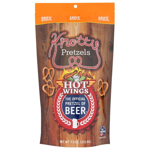 Knotty Pretzels, Knotty Pretzels, 7.5 Ounce, Pack Of 12 - Walmart.com