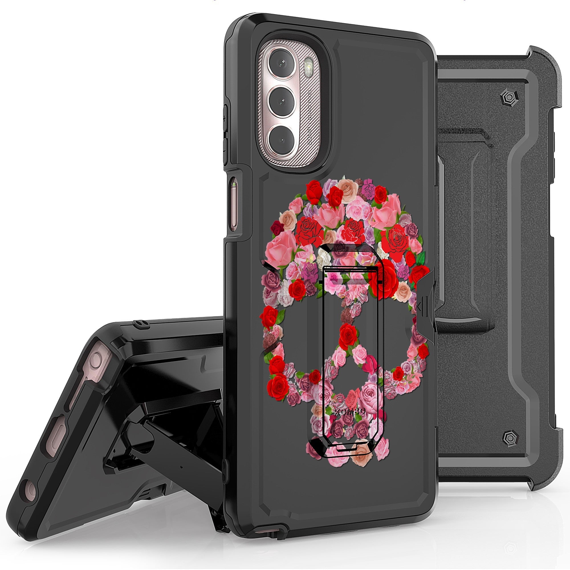 Armor Kombo Holster Rugged Cover Designed For Moto G Stylus 2022 Case ...
