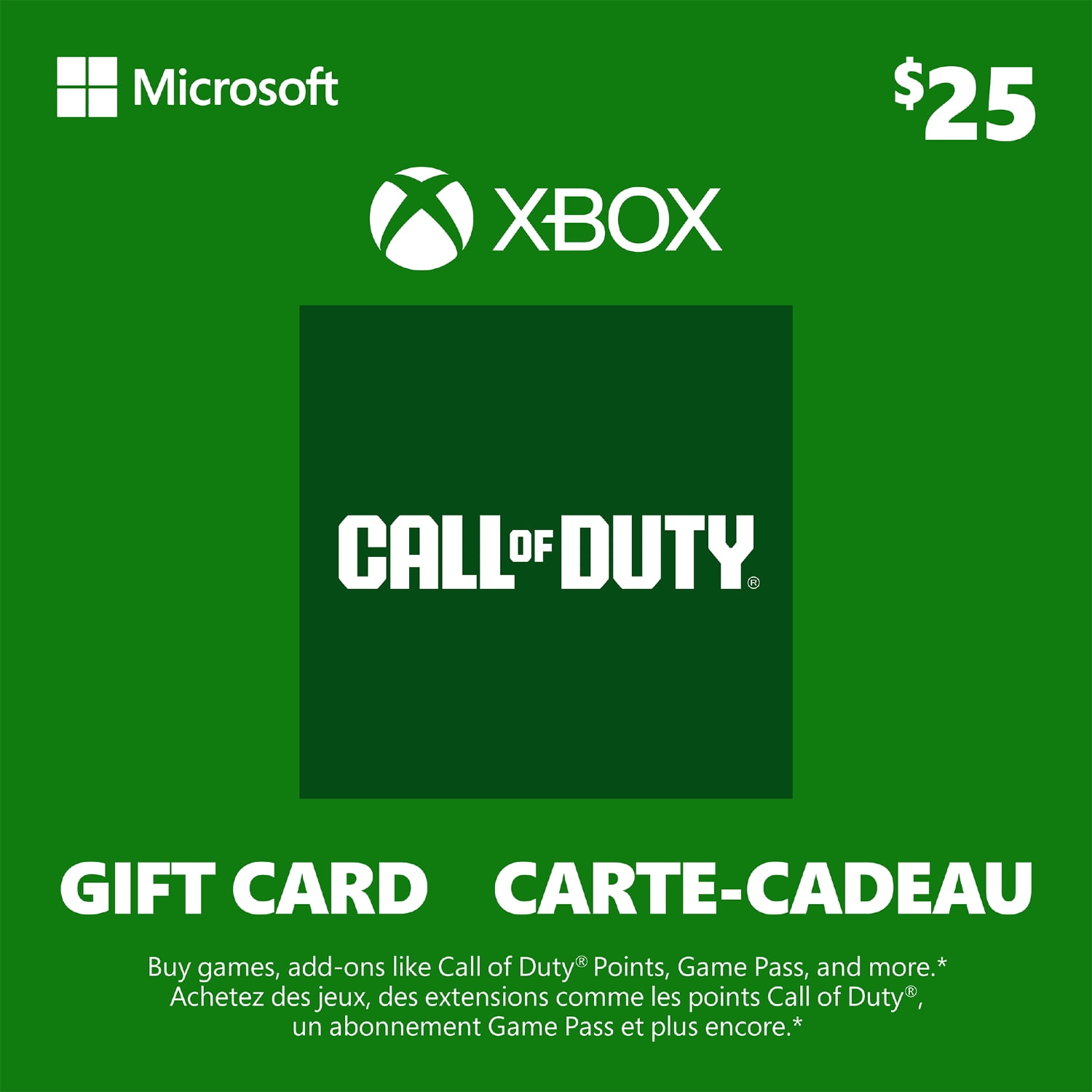 Click here for $25 Xbox Gift Card (Digital Code) prices
