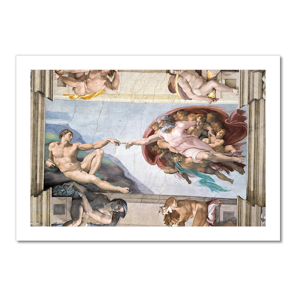 Creation Of Adam Artwork | Choose from: Canvas (Ready to Hang) Canvas ...