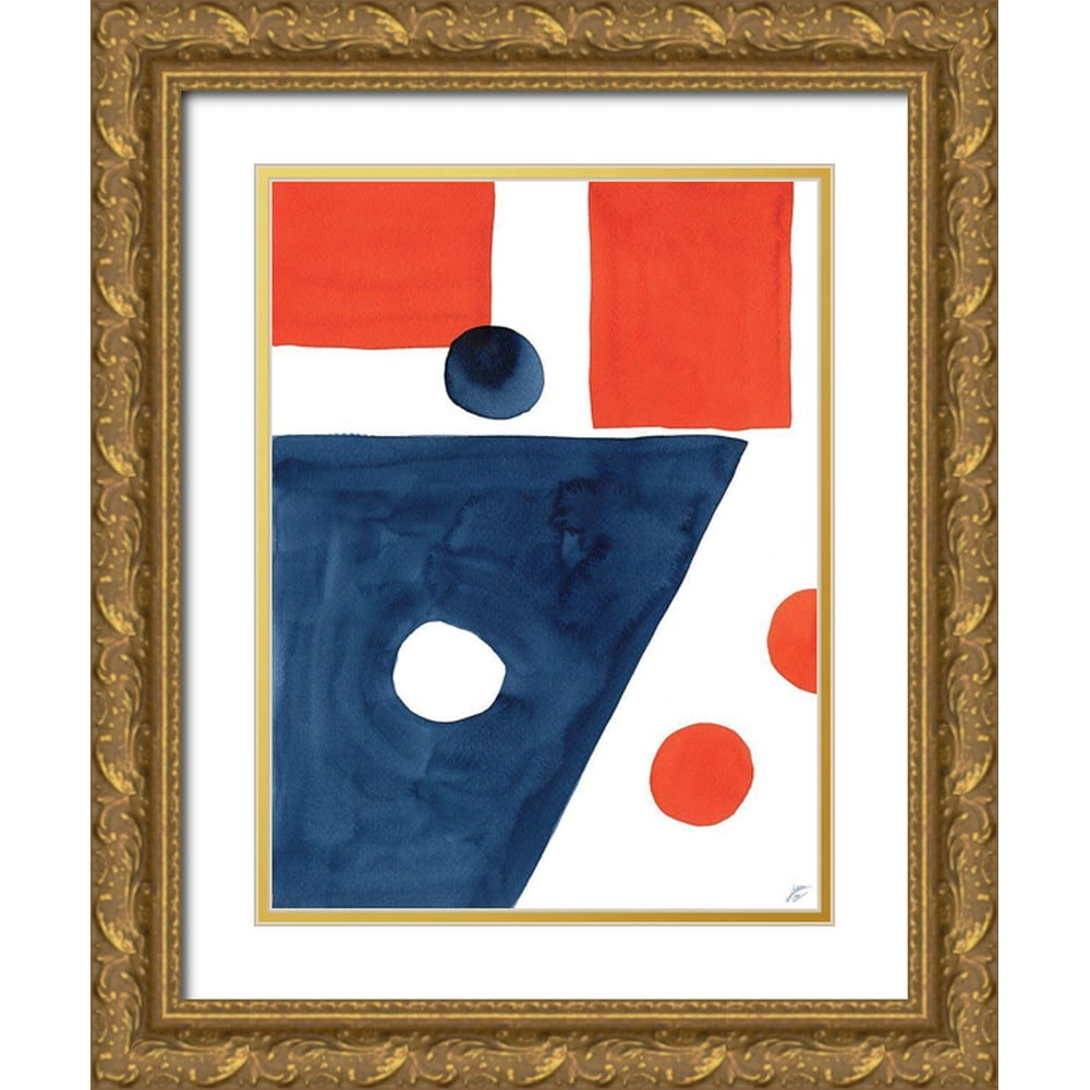Lee, Judson 19x24 Gold Ornate Wood Framed with Double Matting Museum ...