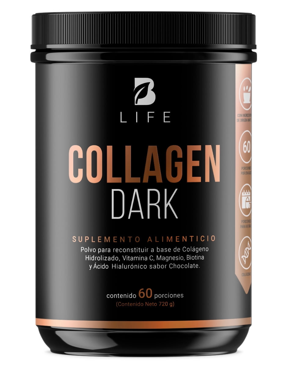Colágeno Hidrolizado 60 Tomas Con Biotina Chocolate B Life BLIFE POLVO | Walmart en línea