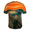 Edvard Munch - The Scream 1895 Mens T-Shirt All Over Print - Walmart.com