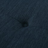 GDF Studio Lancer Mid Century Modern Fabric Tufted Chaise Lounge with ...