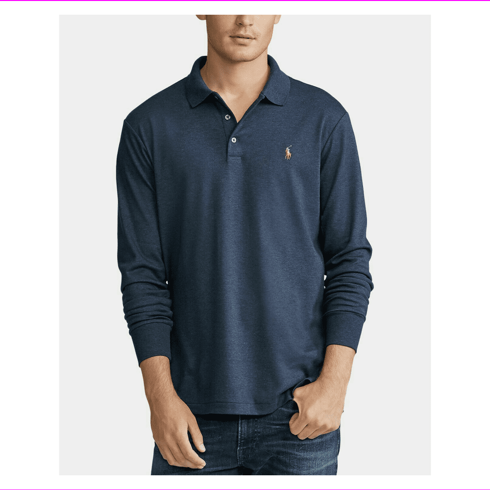 Polo Ralph Lauren Polo Classic Fit Soft Touch Polo Navy Xlt Walmart