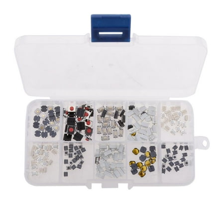 200 x Currently tactile button switch assortment button auto parts ...