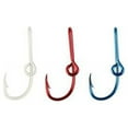 Eagle Claw Hat Fishing Hook Assortment, Red, White, and Blue - Walmart.com