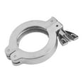 Aluminum Alloy Vacuum Clamp KF16KF50 with Bracket and Rubber Ring ...