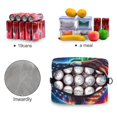 ALAZA Eagle Galaxy Insulated Lunch Box Large Reusable Cooler Bag with ...