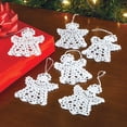 Crochet-Style Angel Ornaments, Set of 6 - Walmart.com