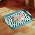 Rabbit Litter Toilet Bunny Potty Trainer Corner for Chinchillas Hamster ...