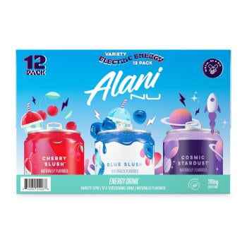 Alani Nu Energy Drink - Electric Energy Variety Pack - 12oz Cans - (12 ...