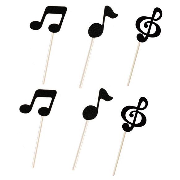 Music Note Cake Topper