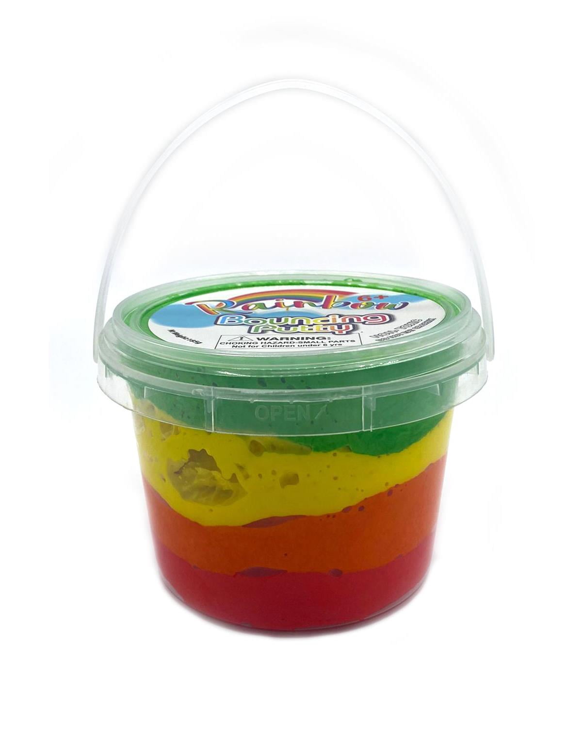 Barry Owen Fluffy Slime Rainbow Stress Relief Slime Multi-Pack, Green ...