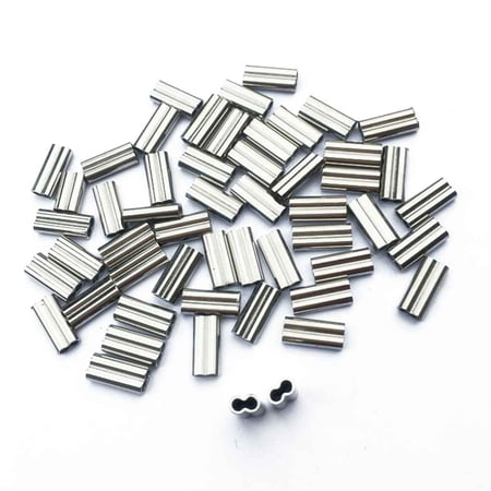 300pcs Fishing Crimp Copper Sleeves Double Fishing Fishing Line Sleeve ...