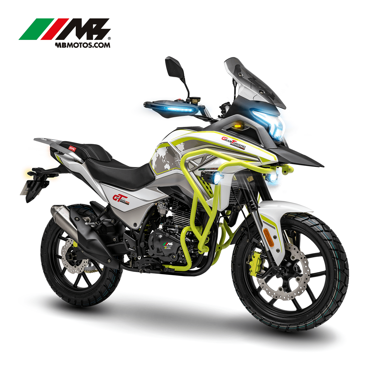 Motocicleta Adventure MB MOTOS 300cc Blanco 2024 | Walmart en línea