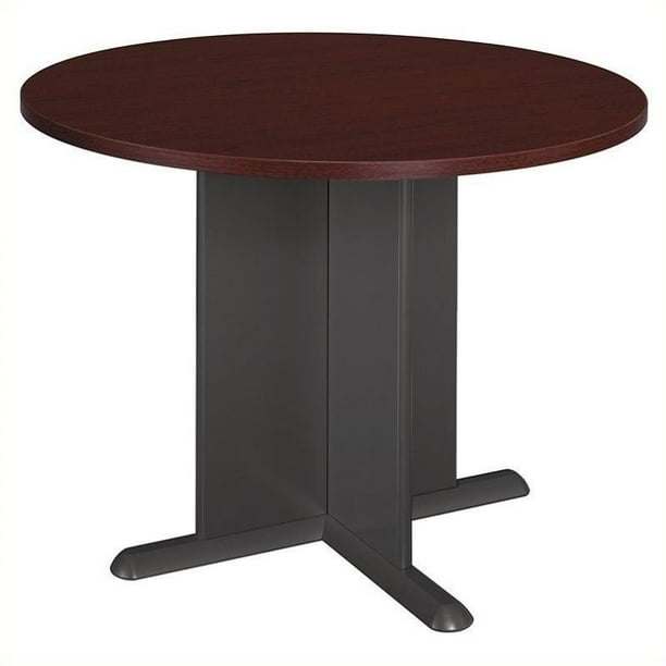 Bush Business Furniture Series A-C 42 Inch Round Conference Table in ...