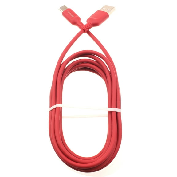 For Motorola Edge Plus (2023) - Red 6ft USB-C Cable, Charger Cord Power ...