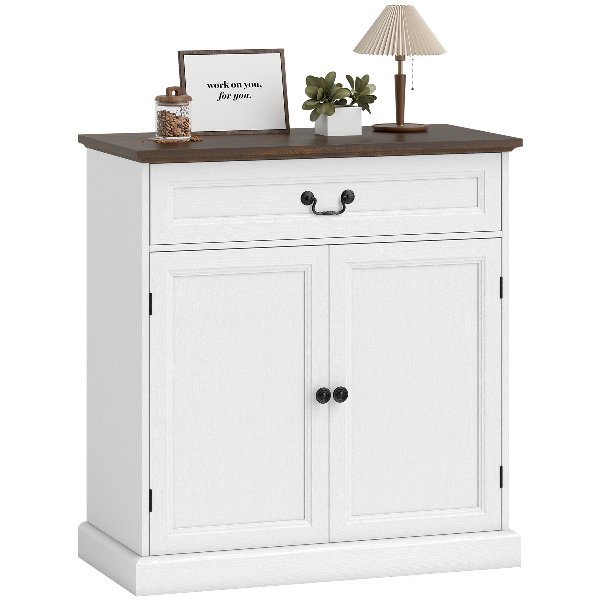 Click here for Homcom Buffet Cabinet 32 Farmhouse Sideboard With... prices