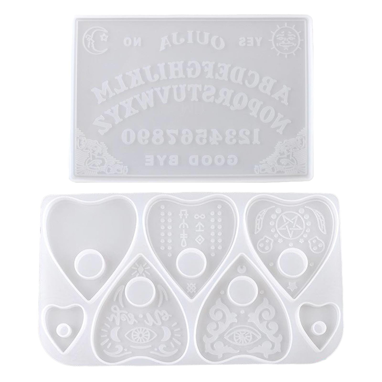 Click here for Jifeng 2xouija Board Resin Mold Planchette Silicon... prices
