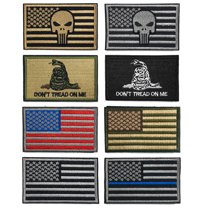 Anley Tactical Mexico Flag Embroidered Patches (2 Pack) - 2"x 3 ...