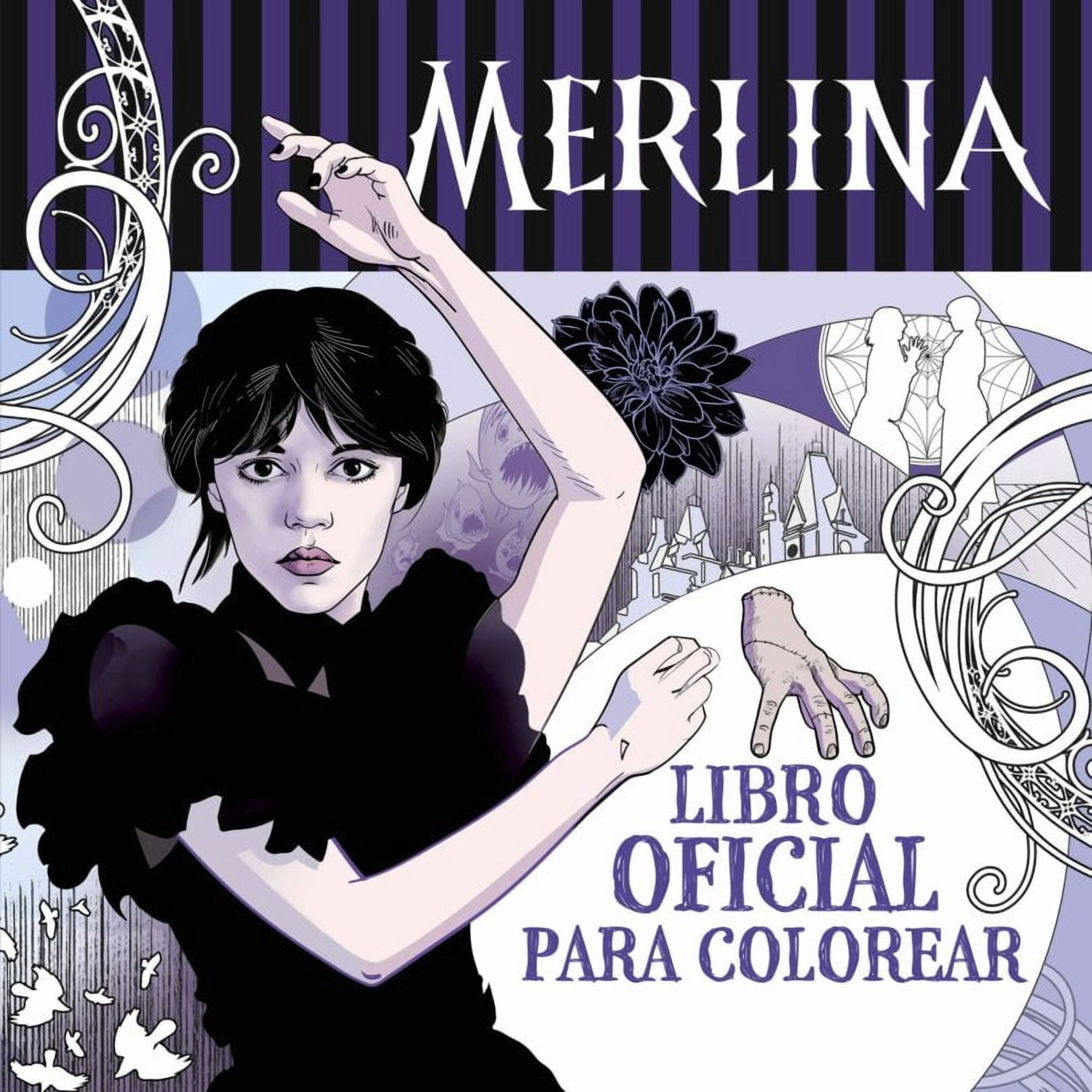 Merlina. libro oficial para colorear | Walmart en línea