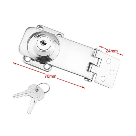 Stainless Steel Locking Hasp Marine Boat Safety Lock Anti-Corrosion ...