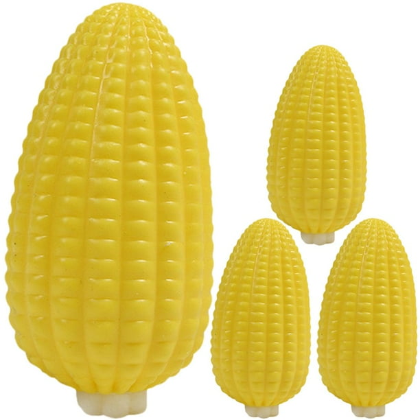 POINTERTECK 4Pcs Corn Shape Toy Cartoon Corn Toy Squeeze Corn Toy Kids ...