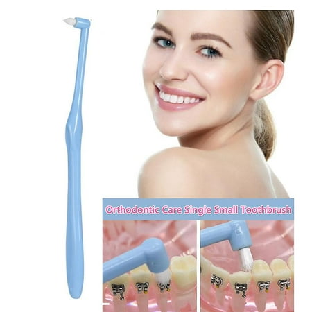 JOYWEI Orthodontic Interdental Toothbrush Teeth Cleaning Tooth-floss ...