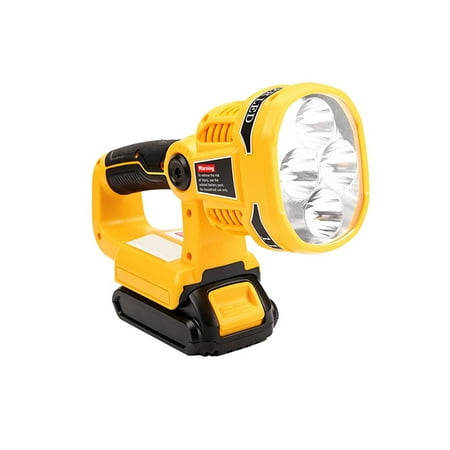 Led Work Light Max Lithium-Ion Handheld Led Battery Spotlight Safe Home ...