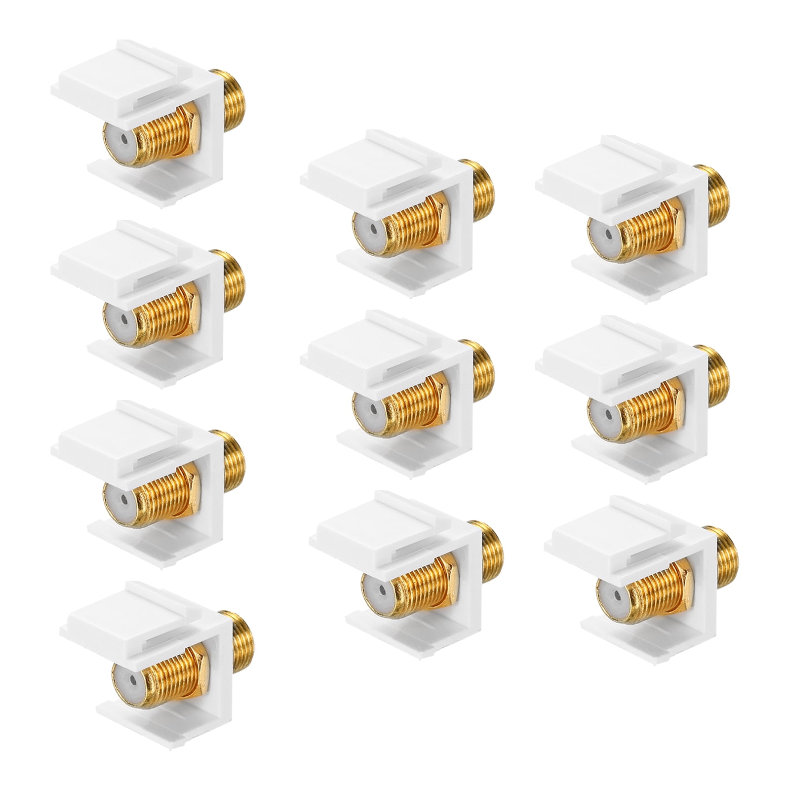 Click here for Unique Bargains 10 Pcs F81 Coaxial Cable Connector... prices