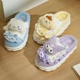 2024 Anime Sanrio Kuromi New Pompompurin Plush Slippers for Women ...