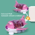 BAELLERT Electric Airplane Toy with Music Light 360 Degrees Rotation ...