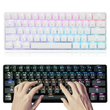 Newly Upgraded Version DK61 Wireless And Wired Dual-mode 61-key ...